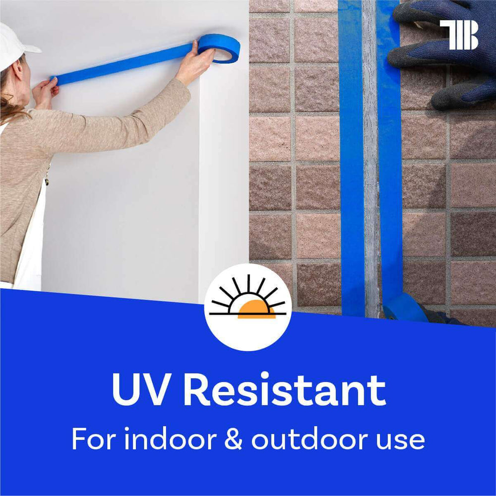 Blue Painter's Tape - Free Shipping, American Made | TapeManBlue