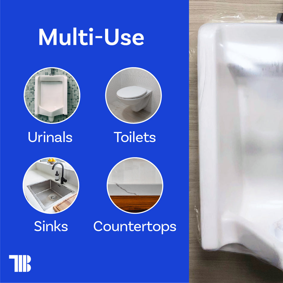 Toilet Wrap | Out of Order Urinal Cover Film | Made in USA