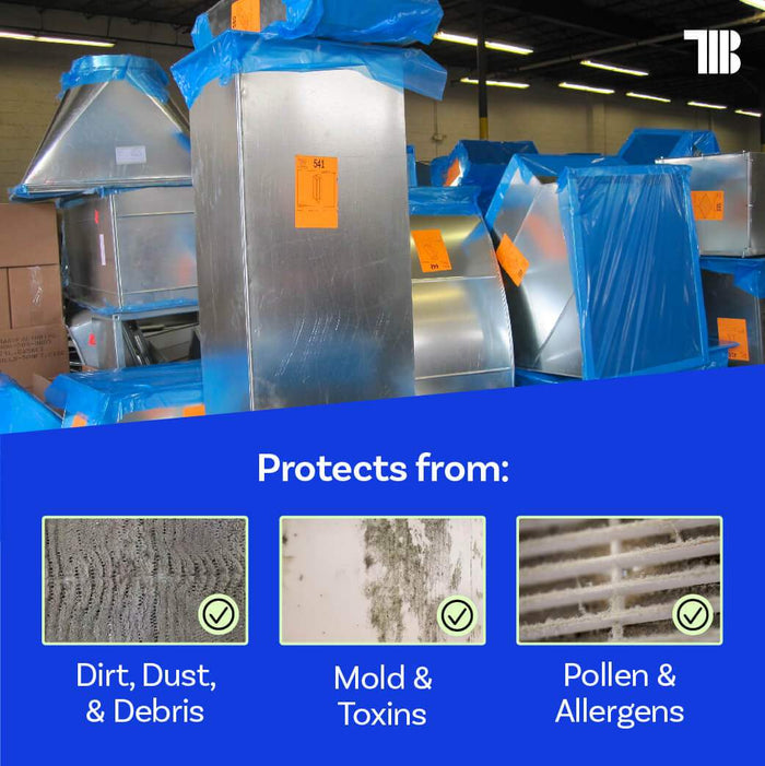 Duct Protection Film - Made in America, Free Shipping | TapeManBlue