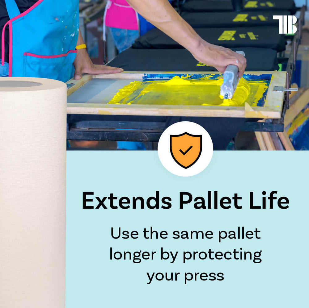 Pallet Tape for Screen Printing | Platen Tape | TapeManBlue