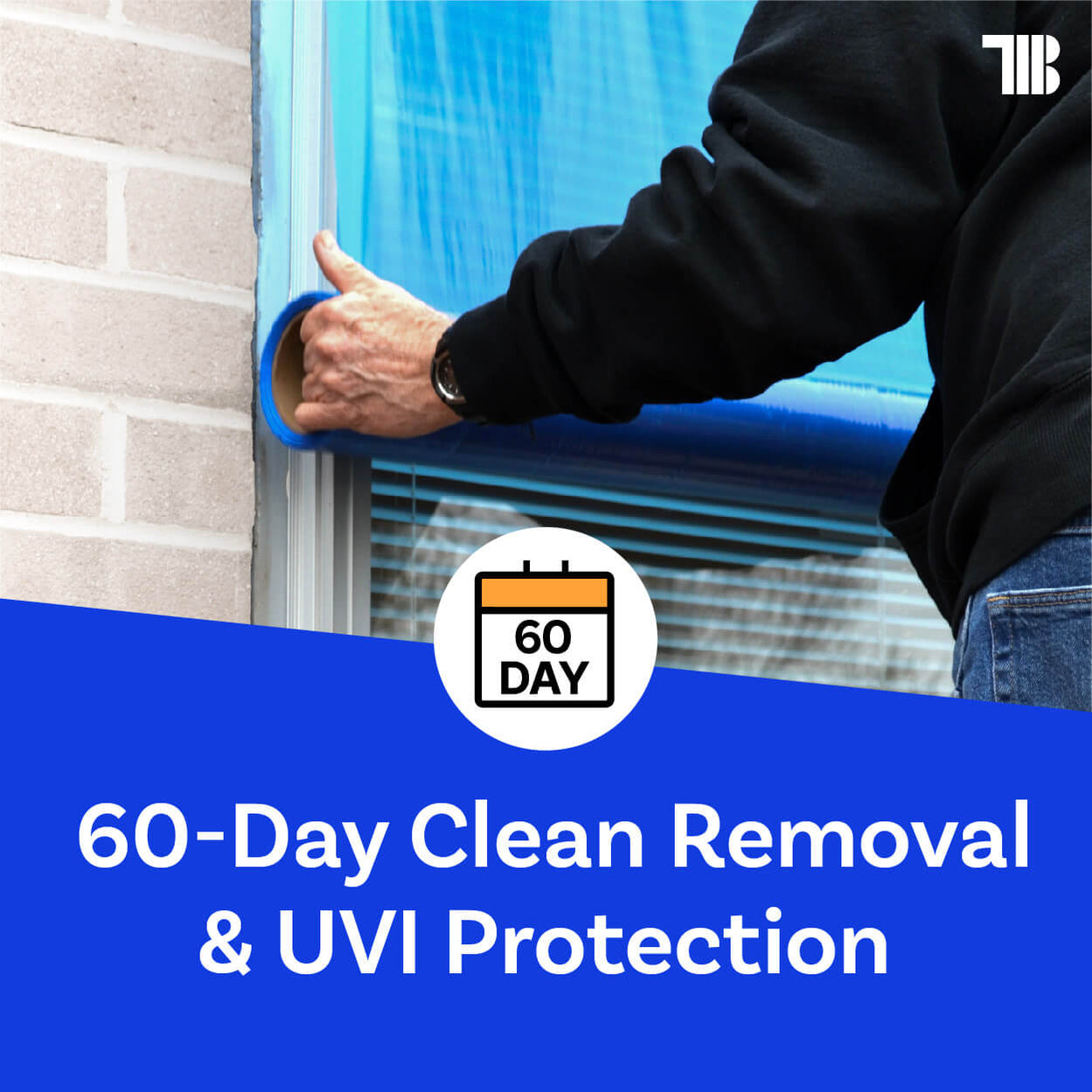 Window Protection Film | Glass Protection Tape | TapeManBlue