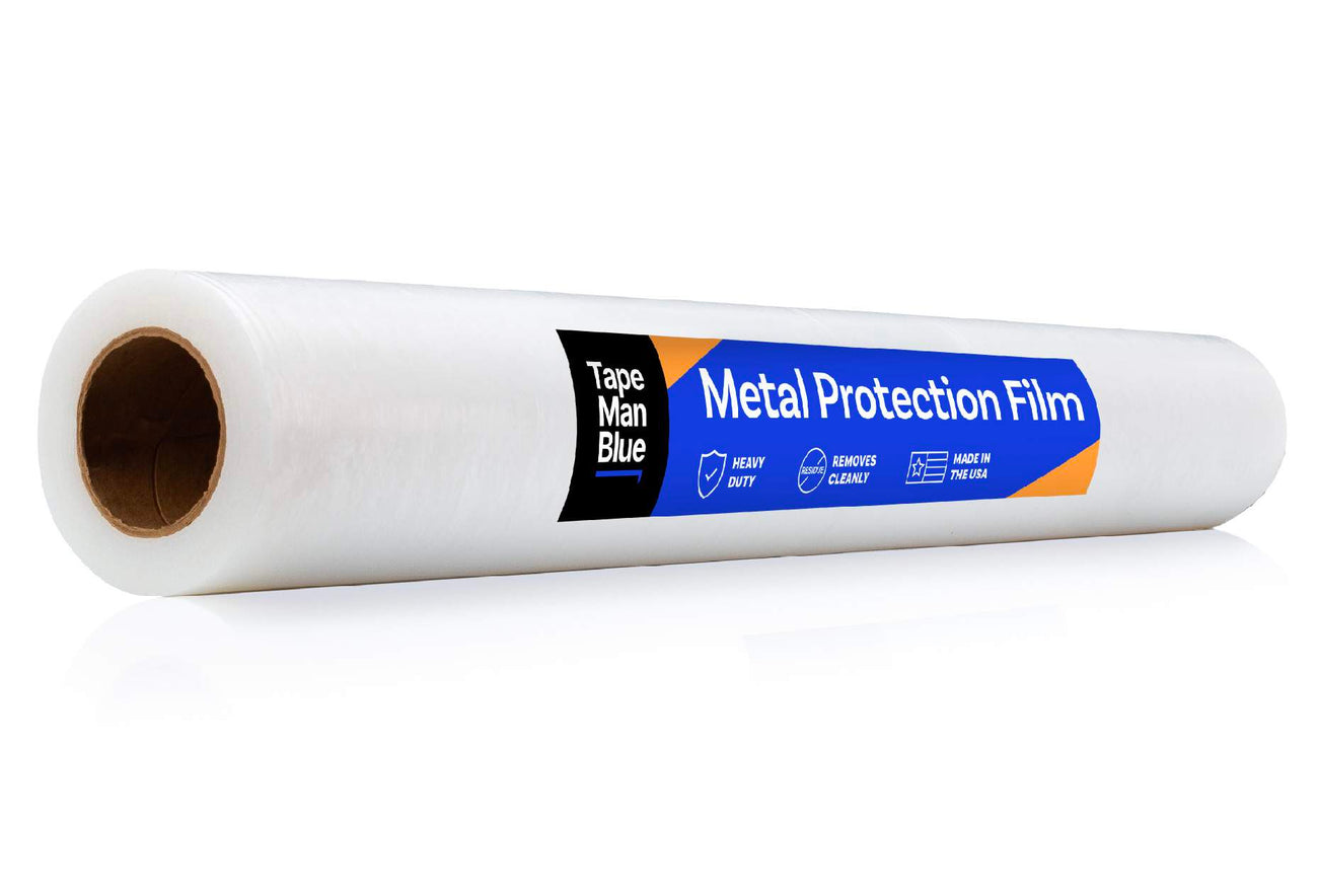 Temporary Stainless Steel Protection Film | TapeManBlue