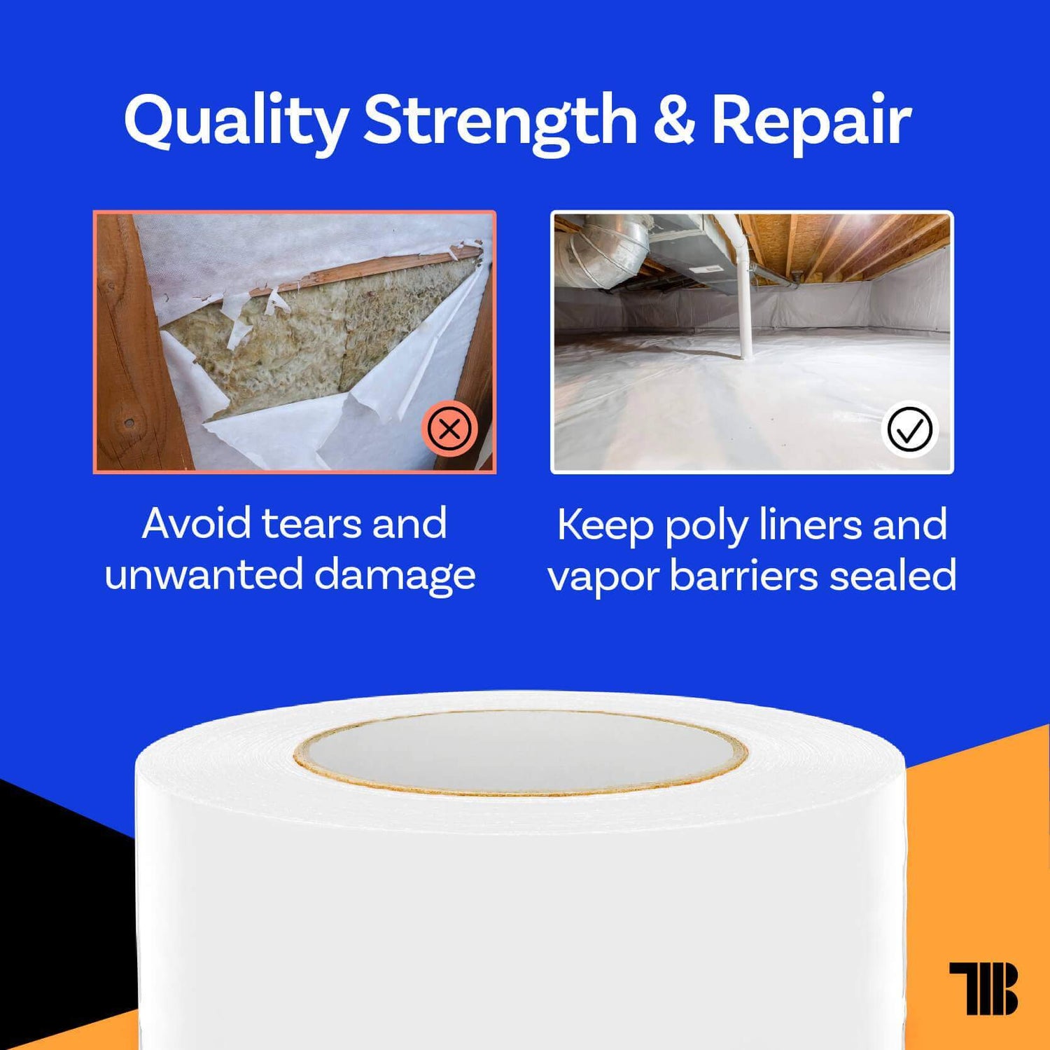 Vapor Barrier Tape | Made in America | Free Shipping